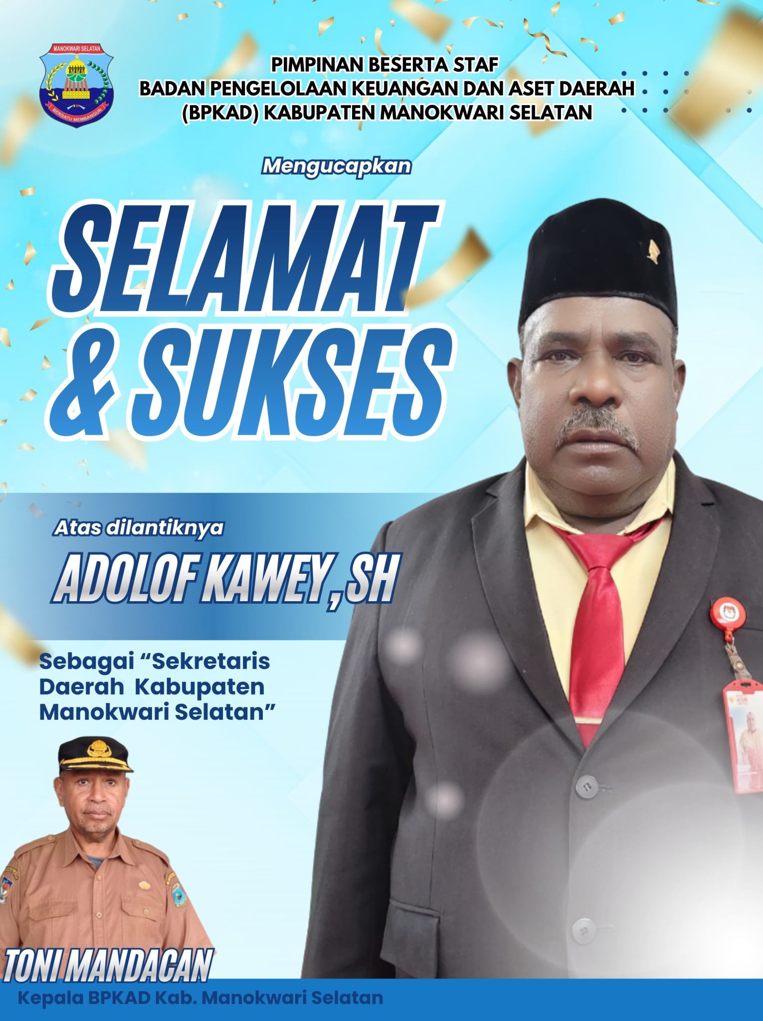 6 Pejabat Utama Polres Teluk Bintuni dan 2 Jabatan Kapolsek ...